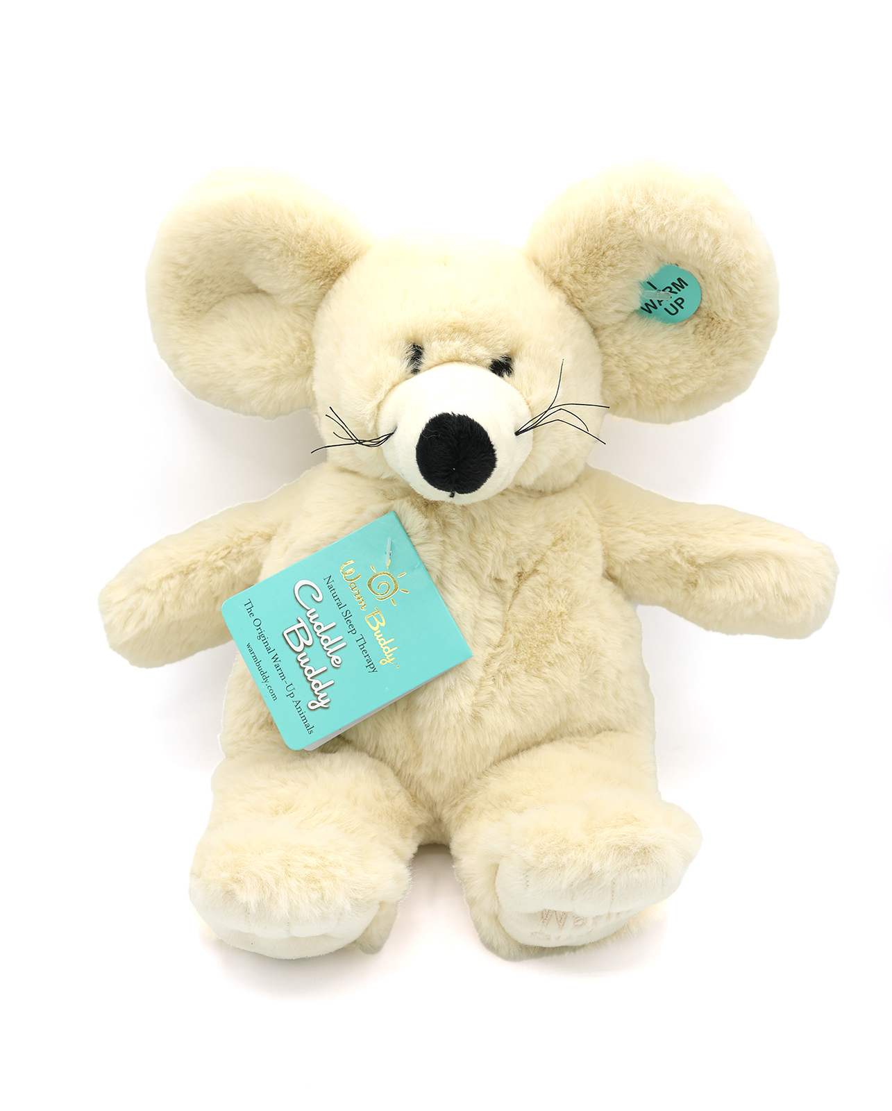 Warm Buddy: Cuddle Buddy Mouse Microwavable Plush Animal - Ste. Anne’s Spa