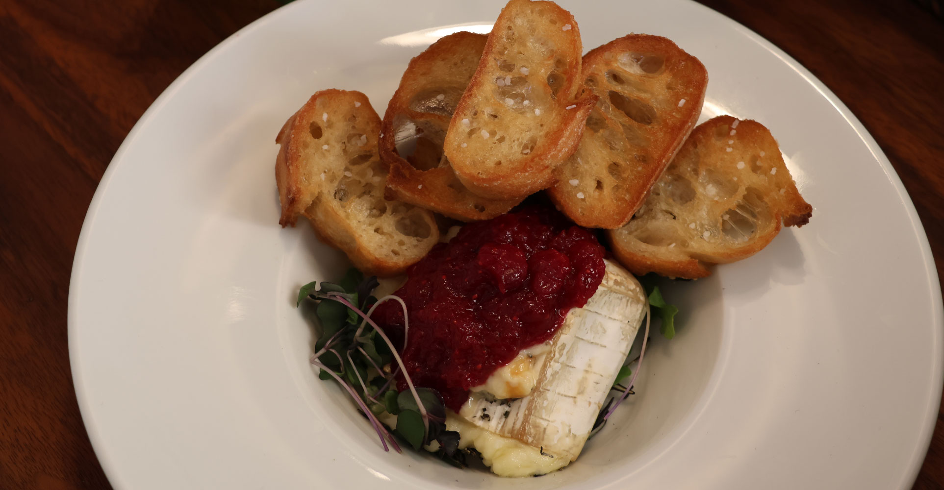 Cranberry and Rosemary Baked Brie - Ste. Anne’s Spa