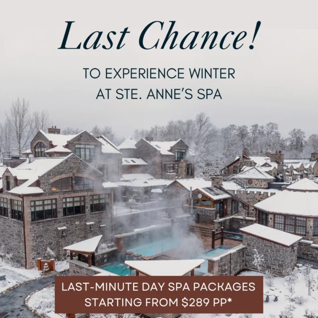 Packages - Ste. Anne’s Spa
